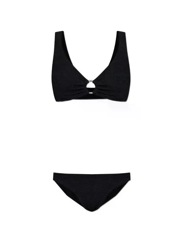 Hunza G Julia Ring Detail Bikini - Black