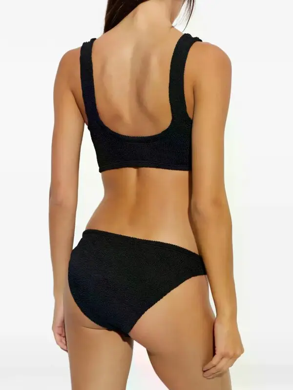 Hunza G Julia Ring Detail Bikini - Black