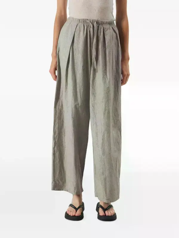 American Vintage Feoly Wide-leg Cropped Trousers