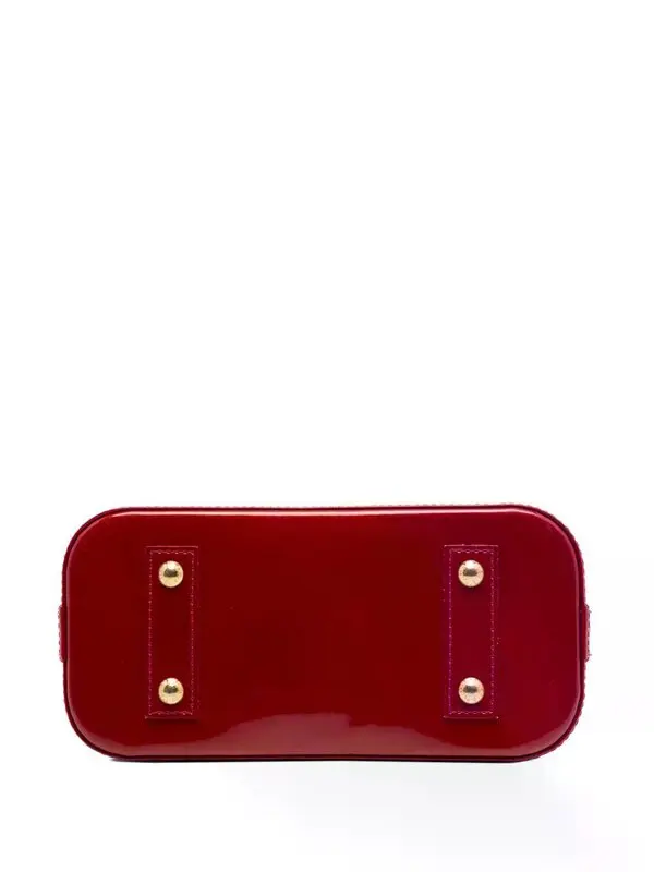 LOUIS VUITTON 2013 Monogram Vernis Alma Bb Satchel