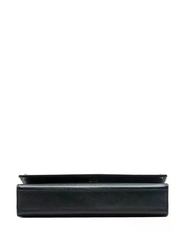 Saint Laurent Medium Smooth Calfskin Braided Monogram Kate Crossbody Bag