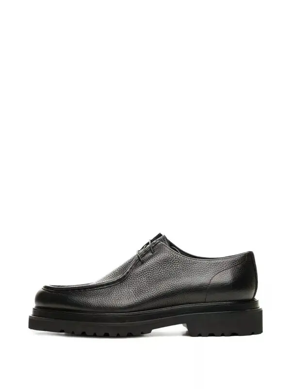 POCHE PARIS Textured Lug-sole Loafers
