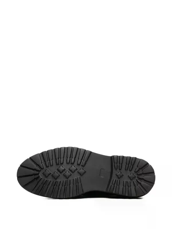 POCHE PARIS Textured Lug-sole Loafers
