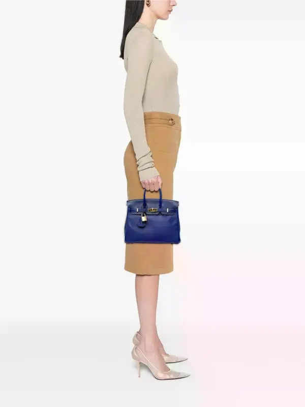 Hermès 2015 Swift Birkin Retourne 25 Handbag
