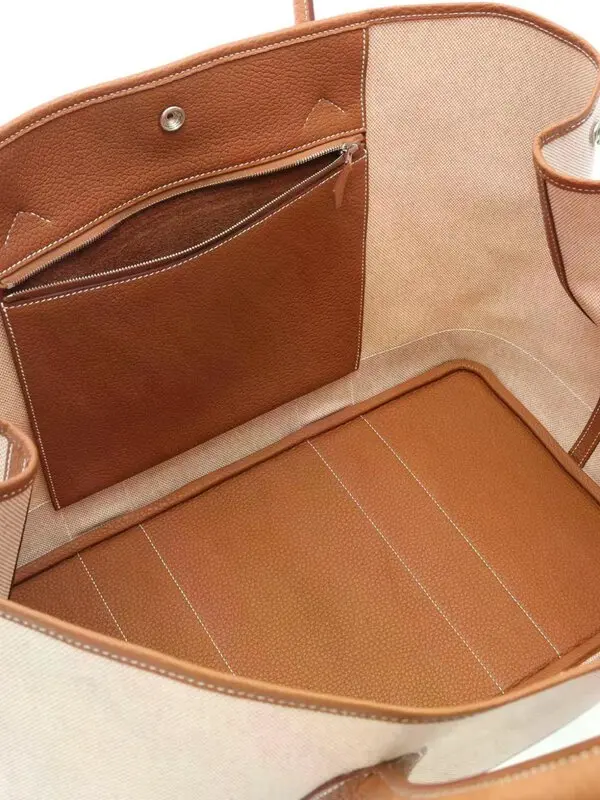 Hermès Toile And Negonda Garden Party 39 Tote Bag - Neutrals