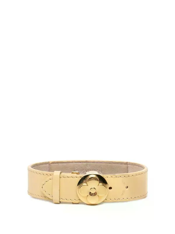 LOUIS VUITTON Vachetta Monogram Wish Bracelet - Brown