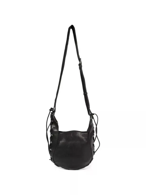 ANN DEMEULEMEESTER Henna Lace-up Shoulder Bag