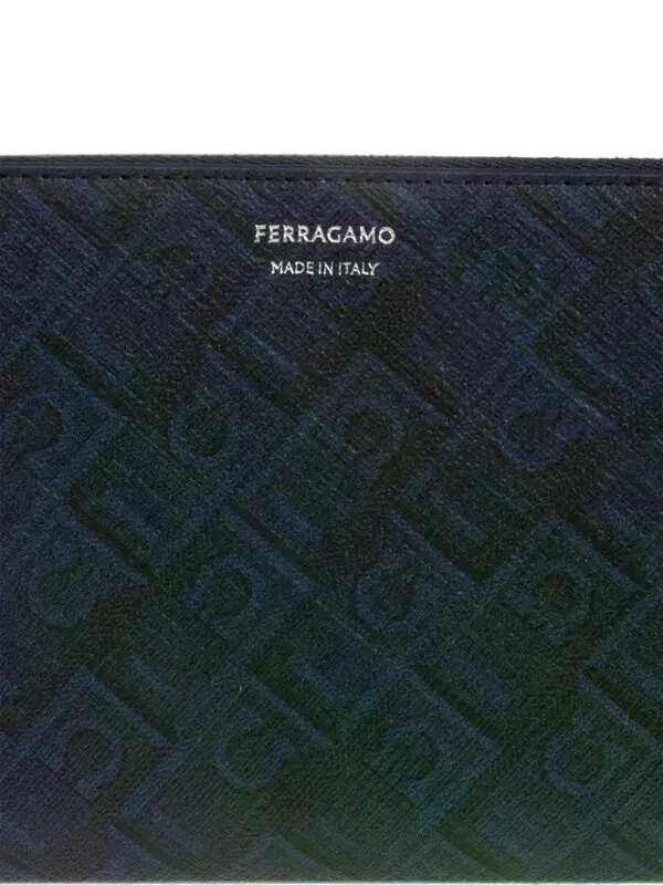 FERRAGAMO Monogram Leather Wallet