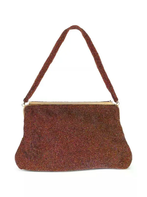 Vintage Crystal Embellished Shoulder Bag