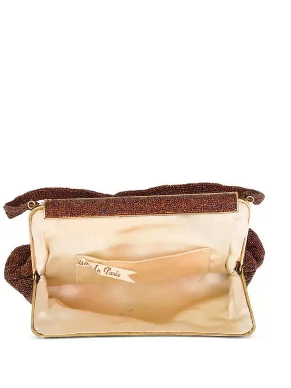Vintage Crystal Embellished Shoulder Bag