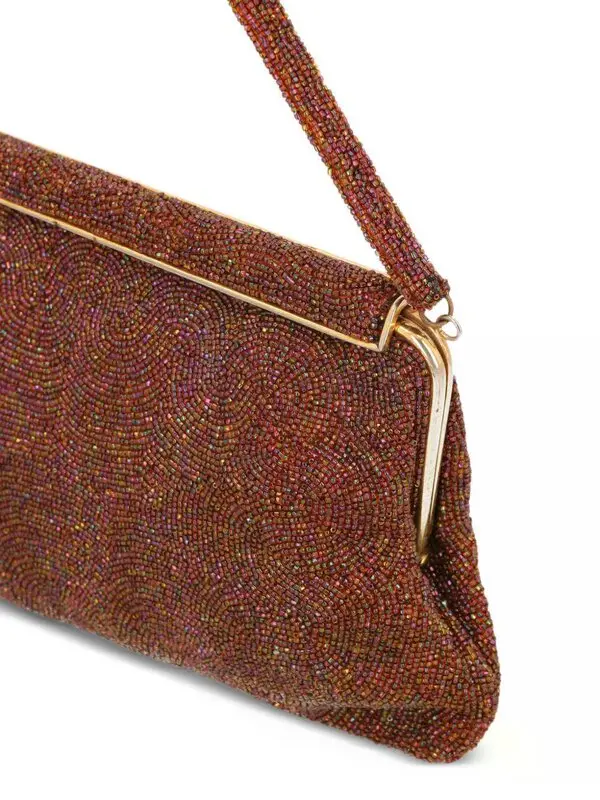 Vintage Crystal Embellished Shoulder Bag