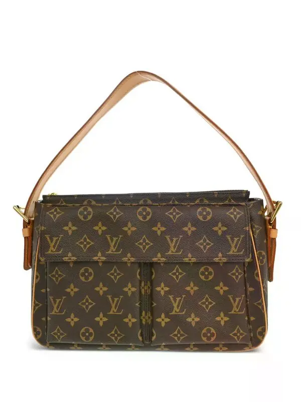 LOUIS VUITTON Monogram Canvas Viva Cite Shoulder Bag - Brown