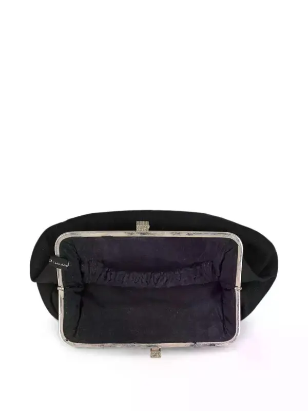PIROVANO VINTAGE Cotton Clutch Bag