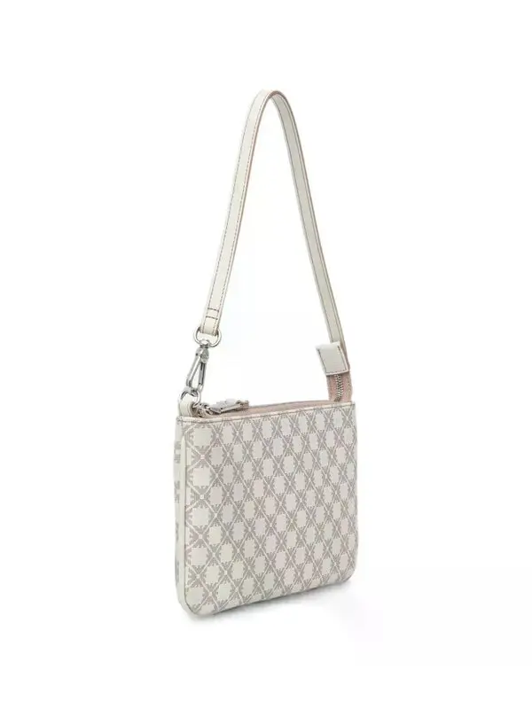 Emporio Armani Monogram Print Shoulder Bag - Neutrals