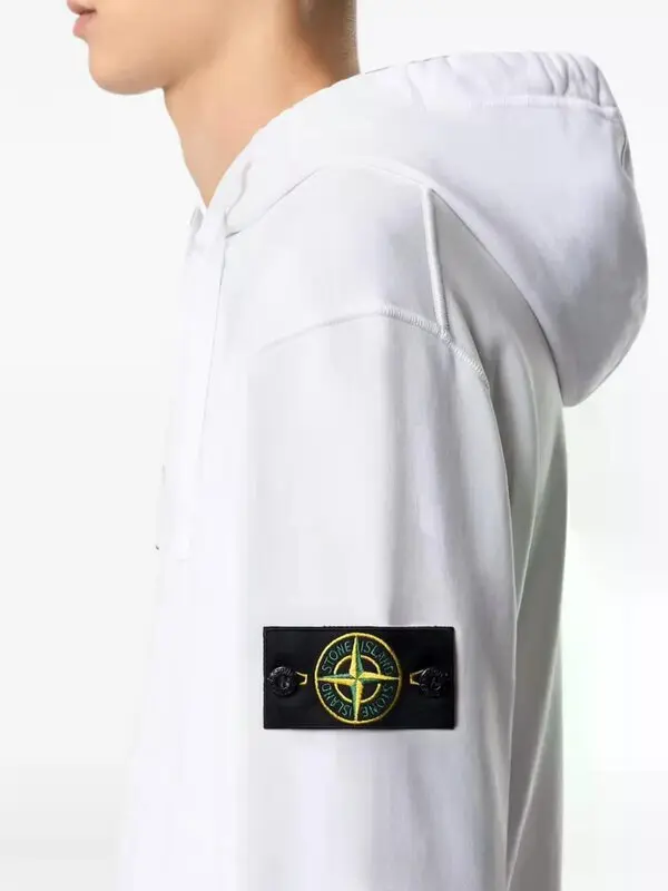Stone Island Logo-patch Hoodie