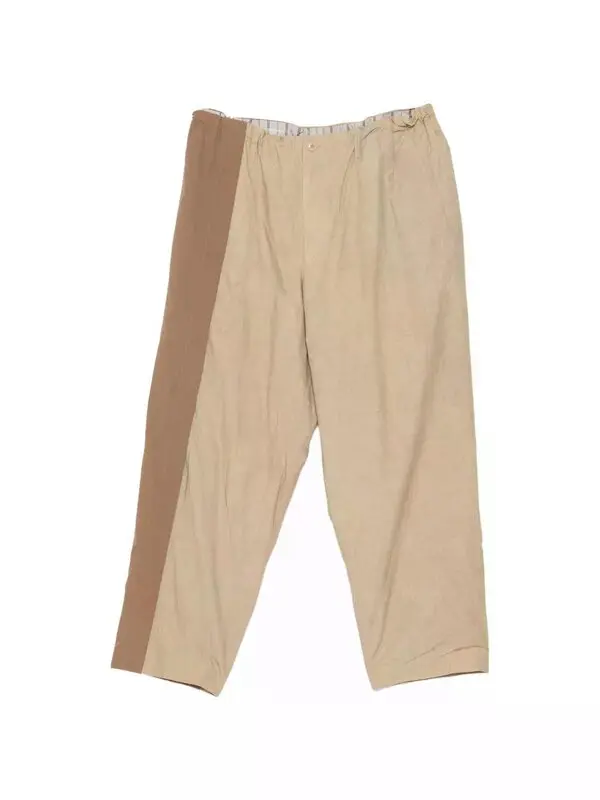 Yohji Yamamoto Color-patch Trousers