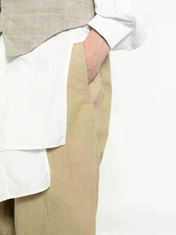 Yohji Yamamoto Color-patch Trousers