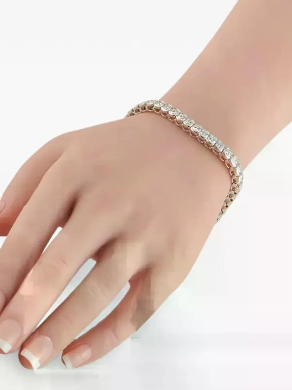 LB EXCLUSIVE Diamond Tennis Bracelet - Silver