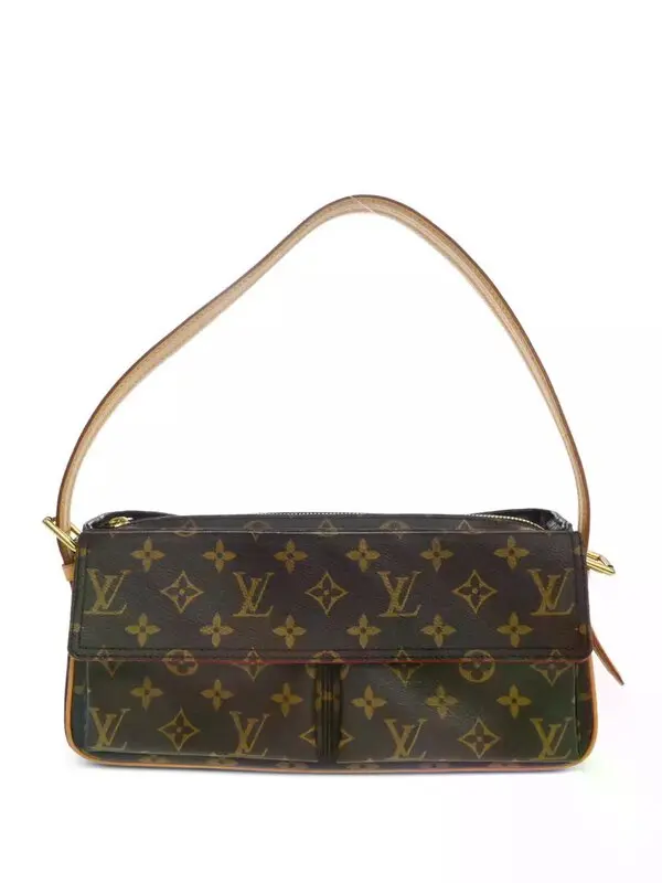 LOUIS VUITTON 1990-2000s Monogram Viva Cite Shoulder Bag