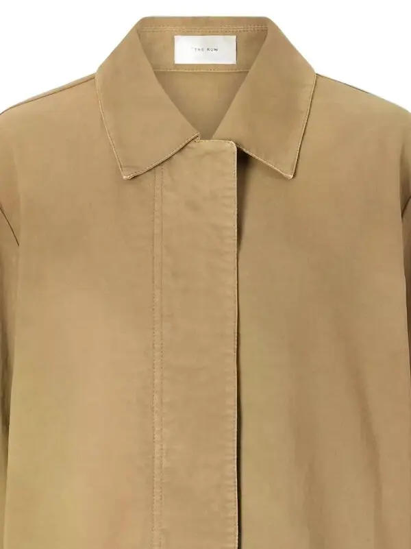 THE ROW Baeza Collared Jacket - Neutrals