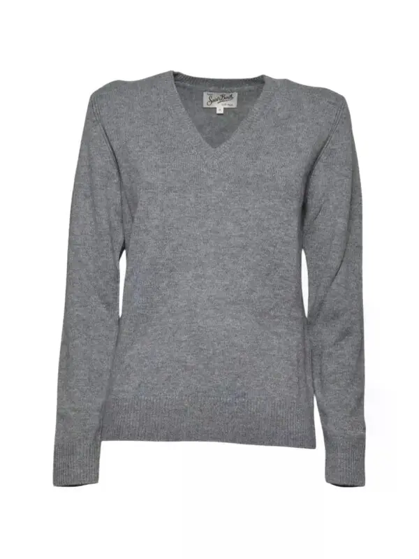 MC2 SAINT BARTH V-neck Knitted Sweater