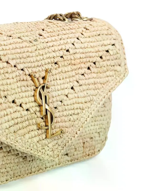 Saint Laurent Loulou Woven-design Shoulder Bag