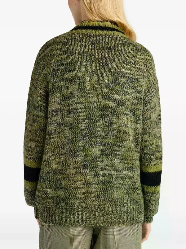 Momoni Orvan Mouliné Cardigan