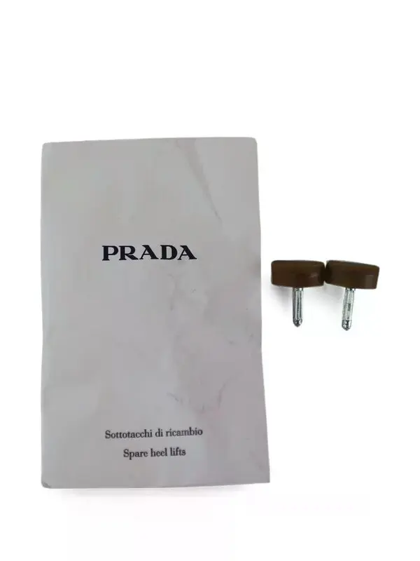 Prada Strappy Satin Sandals - Brown