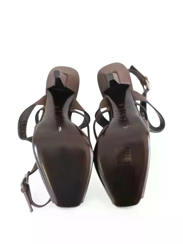 Prada Strappy Satin Sandals