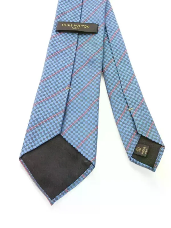 LOUIS VUITTON 2010s Logo-patch Tie