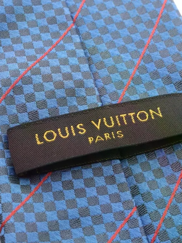 LOUIS VUITTON 2010s Logo-patch Tie