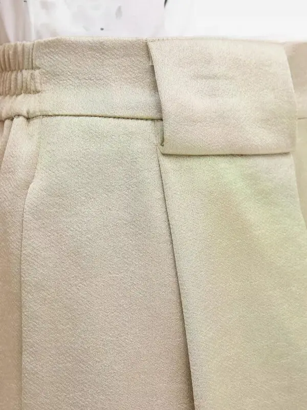 Dkny Pleated Wide-leg Palazzo Pants