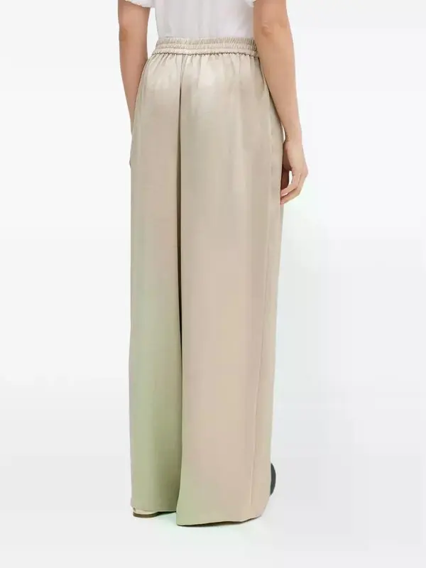 Dkny Pleated Wide-leg Palazzo Pants
