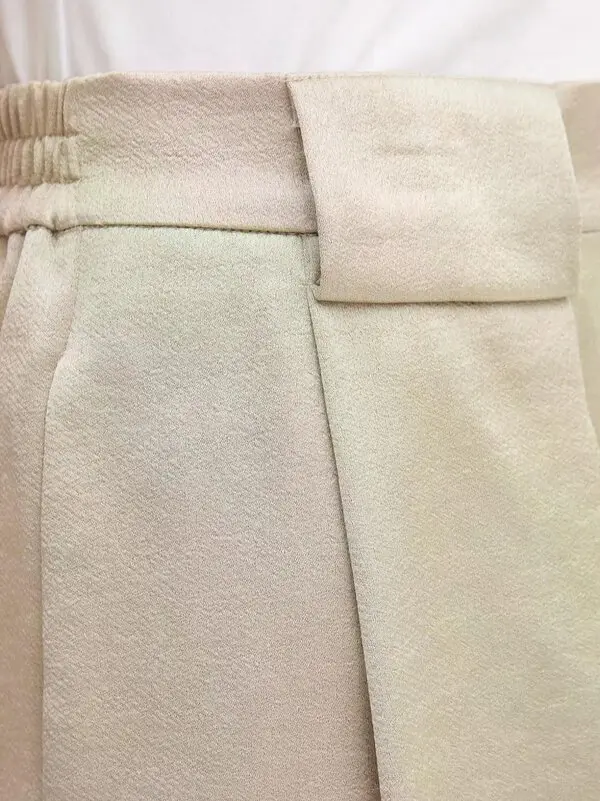 Dkny Pleated Wide-leg Palazzo Pants