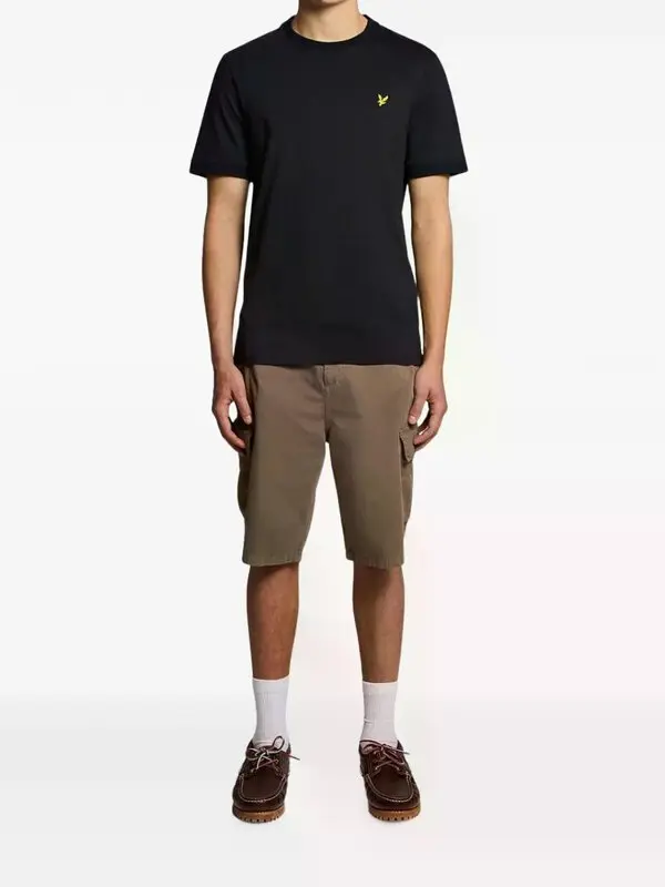 LYLE & SCOTT Logo-embroidered Cargo Shorts