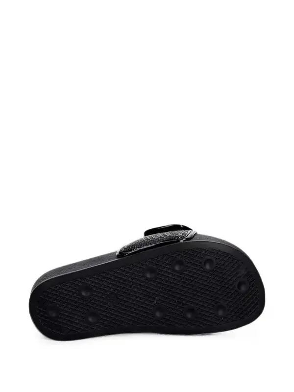Liu Jo Woven-effect Platform Slides