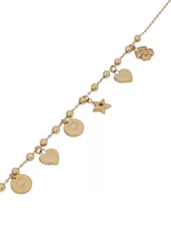 Liu Jo Charm Detail Necklace - Gold
