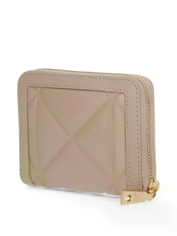 Moschino Quilted Logo-plaque Wallet