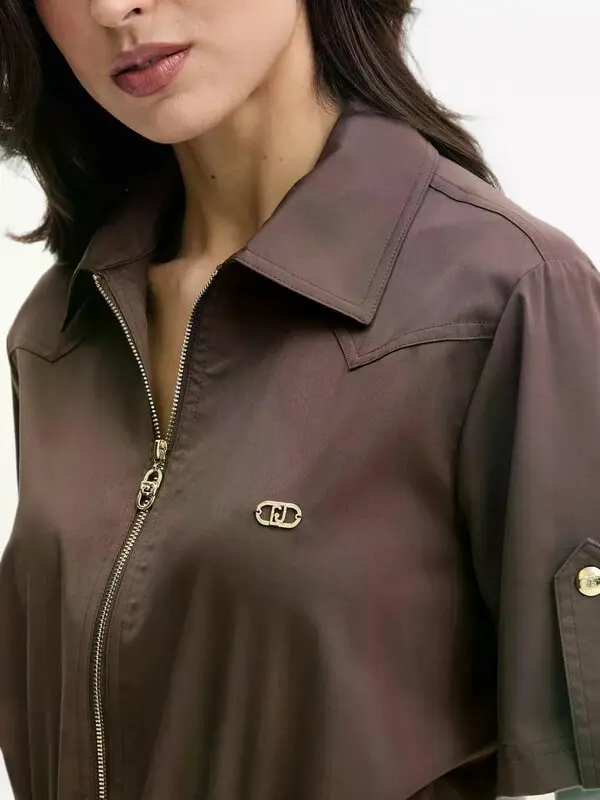 Liu Jo Belted Zip-up Playsuit