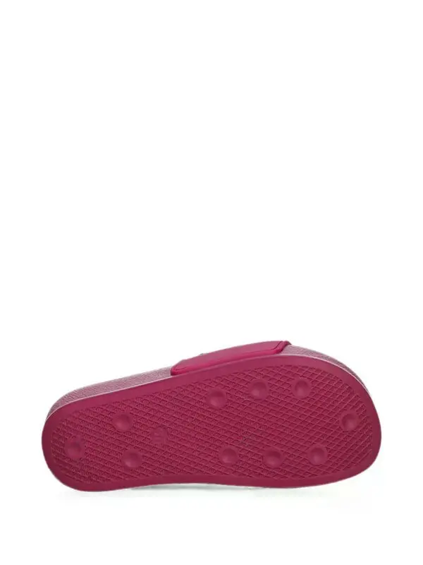 Liu Jo Embossed-logo Platform Slides
