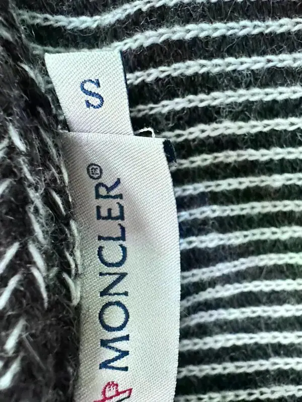 Moncler Tweed-print Down Jacket