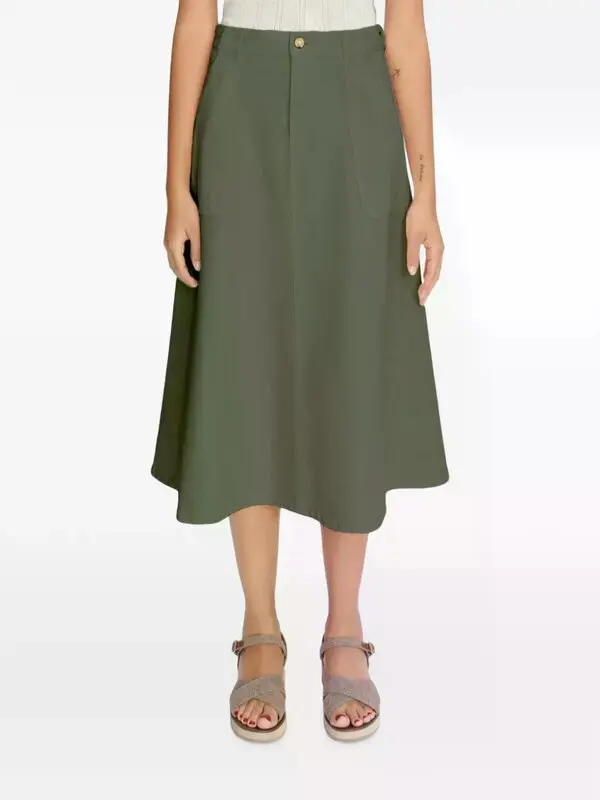 A.p.c. Patch-pocket A-line Midi Skirt
