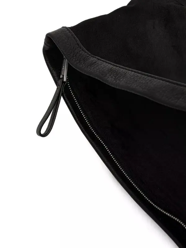 Marc O'polo Roll-top Backpack With Calf-leather Trim