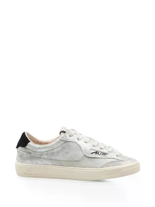 AUTRY Windscape Laminated Suede Sneakers