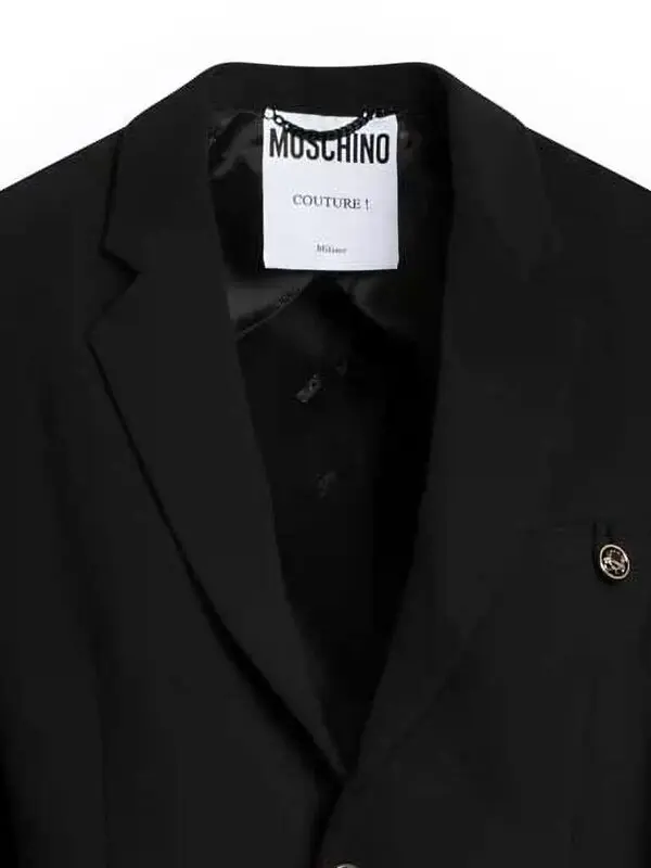 Moschino Single-breasted Notched-lapel Blazer
