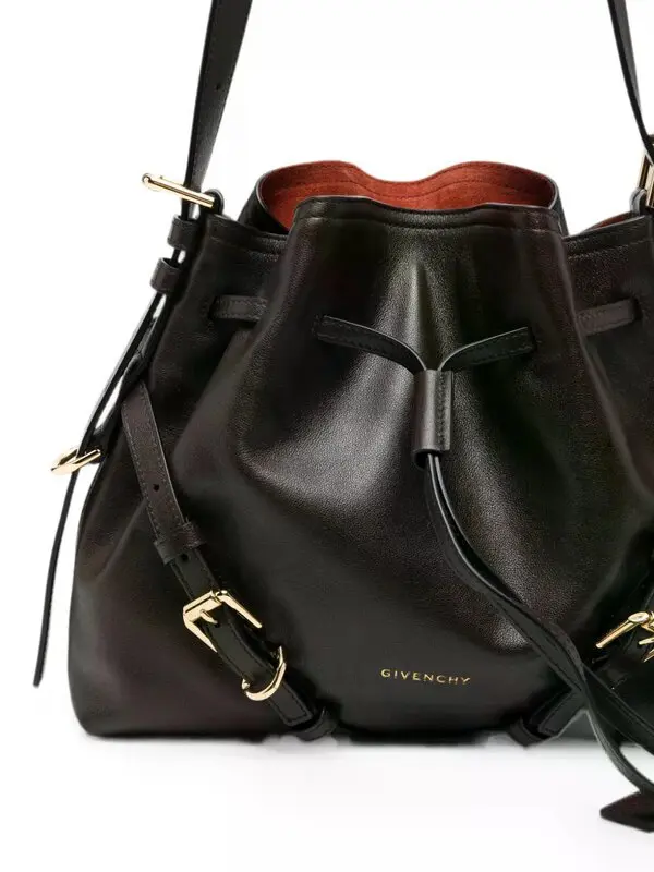 Givenchy Small Voyou Leather Bucket Bag