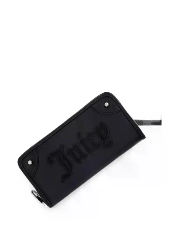 Juicy Couture Candy Logo-embroidered Zip-around Wallet