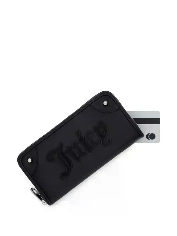 Juicy Couture Candy Logo-embroidered Zip-around Wallet