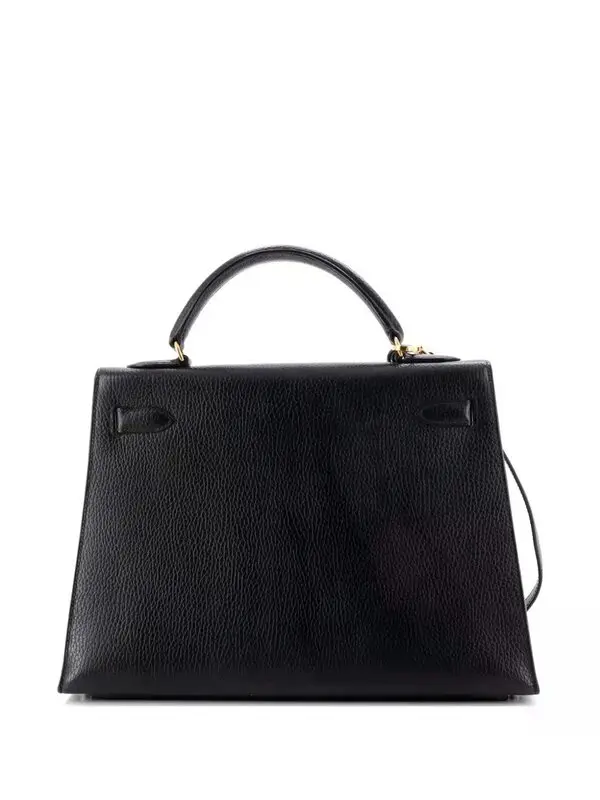 Hermès Kelly Handbag Ardennes With Gold Hardware 32 Satchel