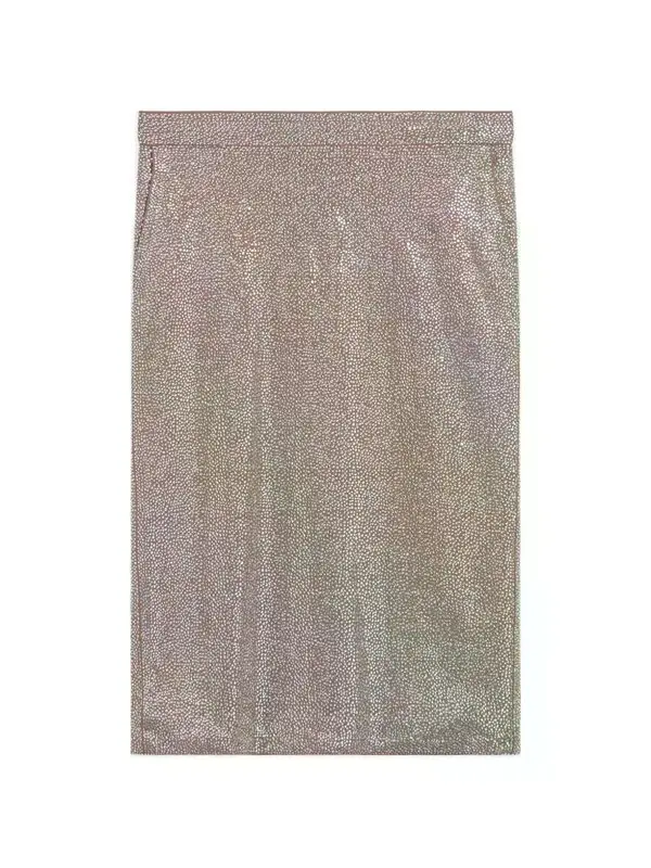 Giuseppe Di Morabito Sequin-embellished Pencil Midi Skirt - Silver